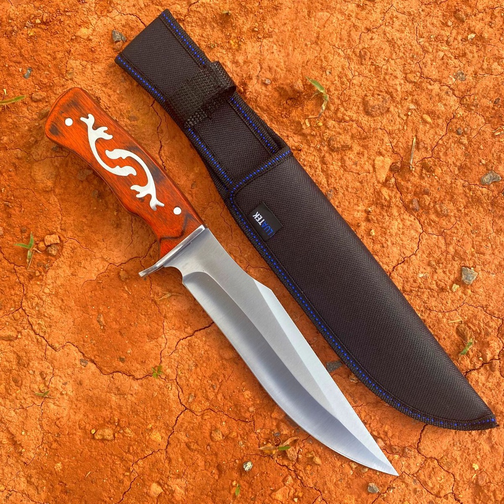 Faca Tática Militar Robusta Churrasco Muito Afiada C/ Bainha ...