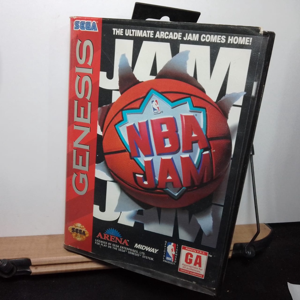 Jogo NBA Jam Sega Mega Drive Genesis Original | Shopee Brasil
