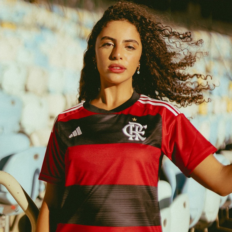 Camisa De Time Feminina 2023-24 Home Futebol Flmg - Escorrega o Preço