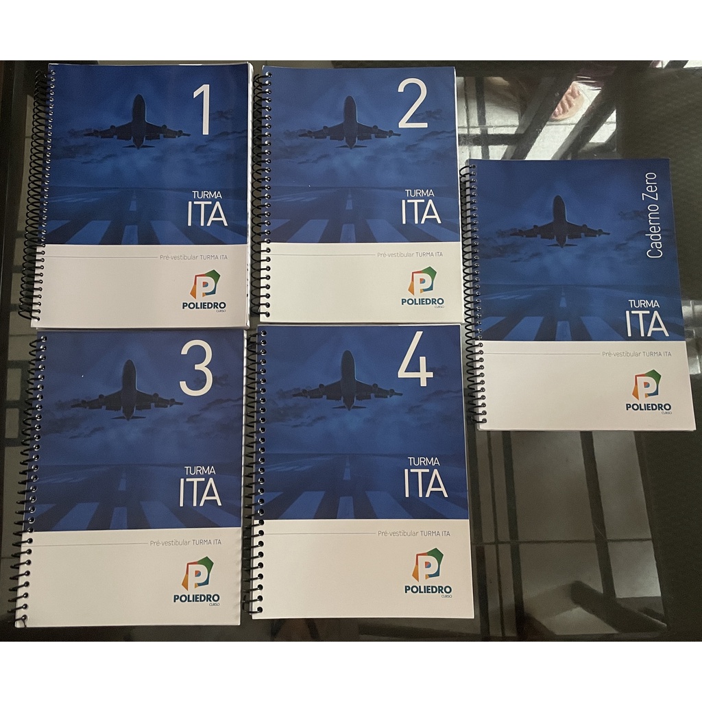 Apostilas Poliedro Turma ITA 2021, 2020 e 2019 - Escorrega o Preço
