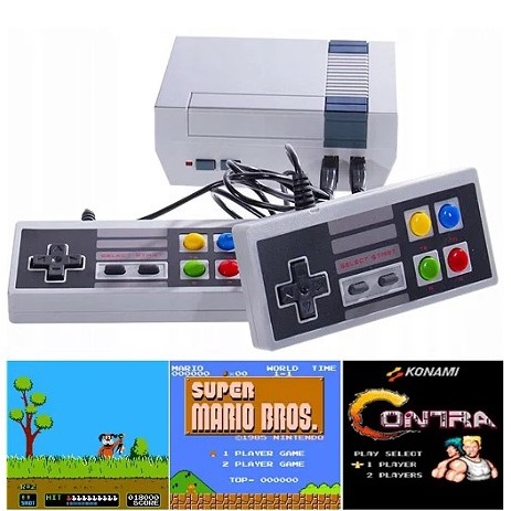Mini Video Game Console Retro 620 em 1 Jogos Classicos RC-0594 - Corre ...