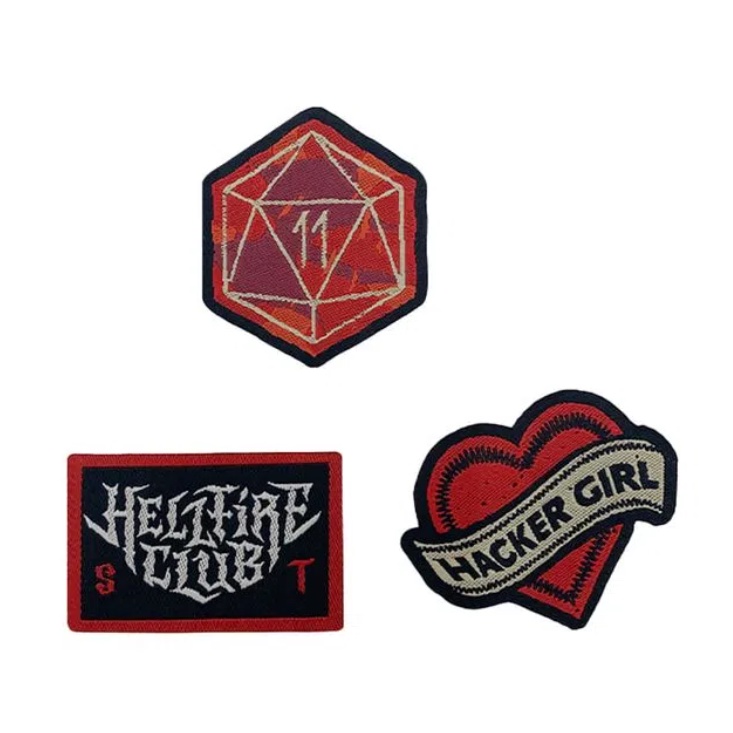 KIT 3 PATCHES STRANGER THINGS HELLFIRE CLUB | Shopee Brasil
