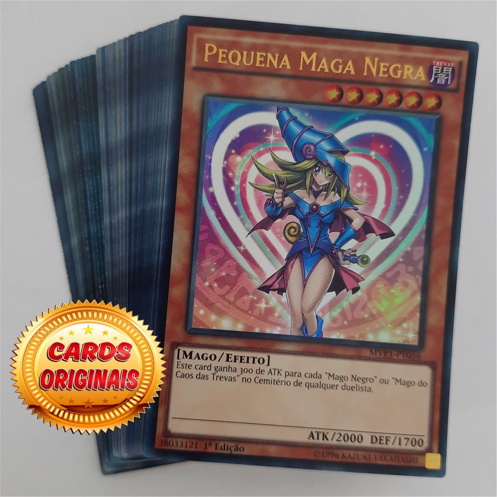 Yugioh Deck Maga Negra / Dark Magician Girl - Cards Originais ...