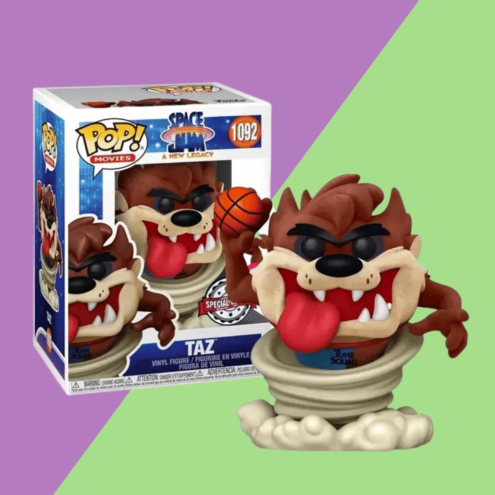 Funko Pop Taz 1092 Space Jam (flocked) - Escorrega o Preço