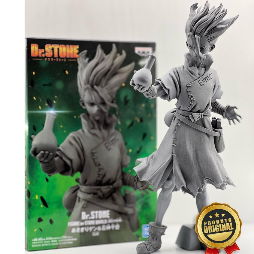 Action Figure Senku Ishigami Dr.Stone - Figure of Stone World Bandai ...