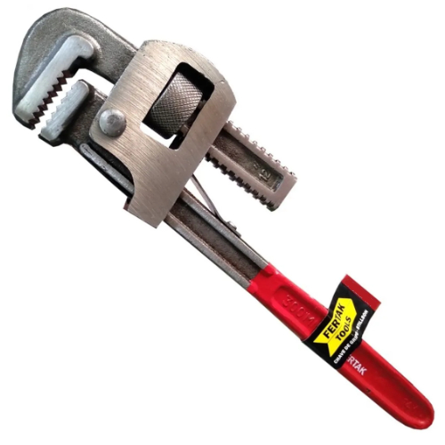Chave De Grifo Stillson Vermelha 14" Pol 350mm Fertak | Shopee Brasil