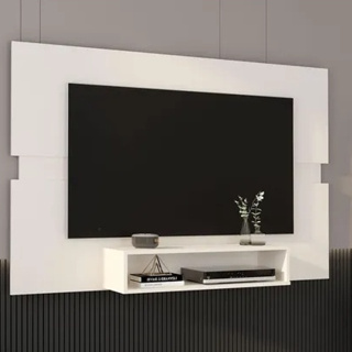 Painel Suspenso Para Tv Até 50 Polegadas Com Nicho Central Turim Eccos ...
