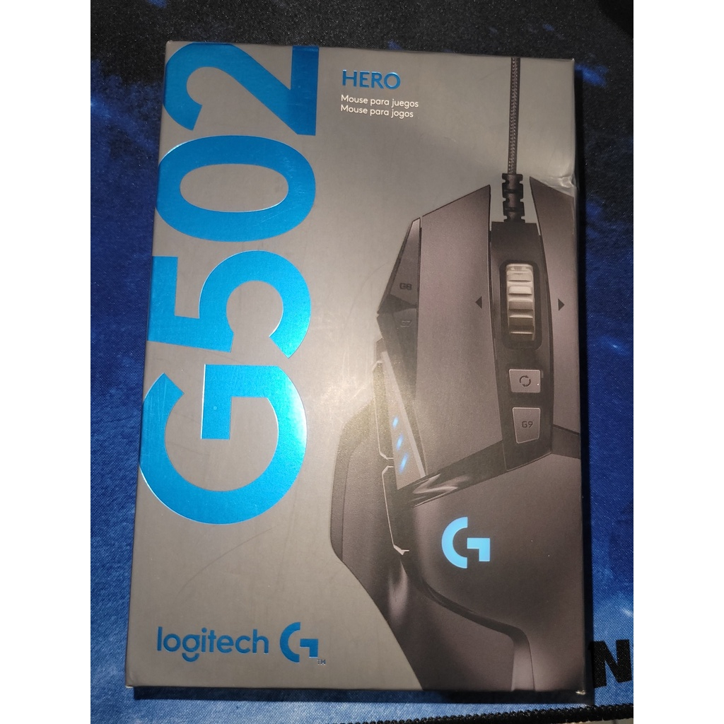 Mouse Para Jogo Logitech G Series Hero G502 Preto - Desconto no Preço