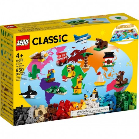 Lego Classic - Ao Redor Do Mundo 11015 | Shopee Brasil