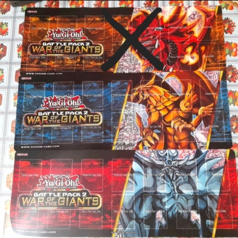 Campo De Duelo / Playmat Battle Pack Deuses Egicipios Slifer, Ra e Obelisco - Original - Yu-gi ...