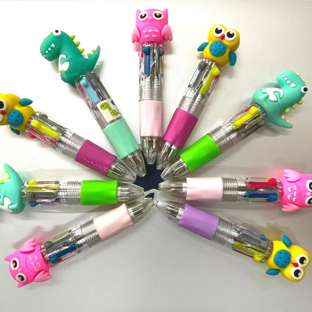 Caneta Multicolorida Esferográfica Criativa Mini Caneta Portátil Fofa ...