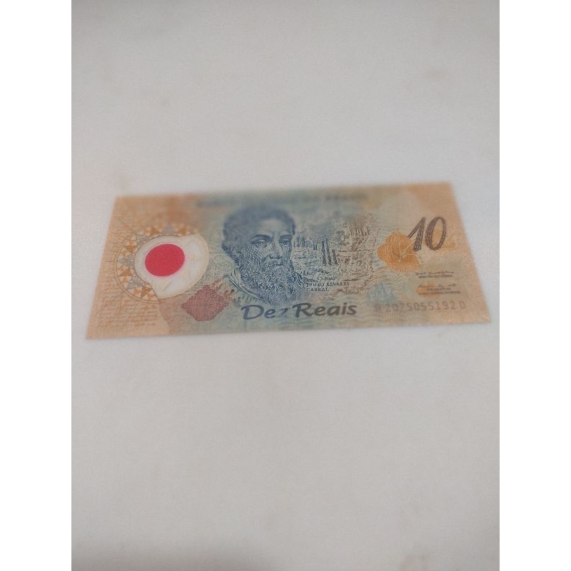 CÉDULA DE DE 10 REAIS (POLÍMERO) PEDRO ALVARES CABRAL-MBC - Escorrega o ...