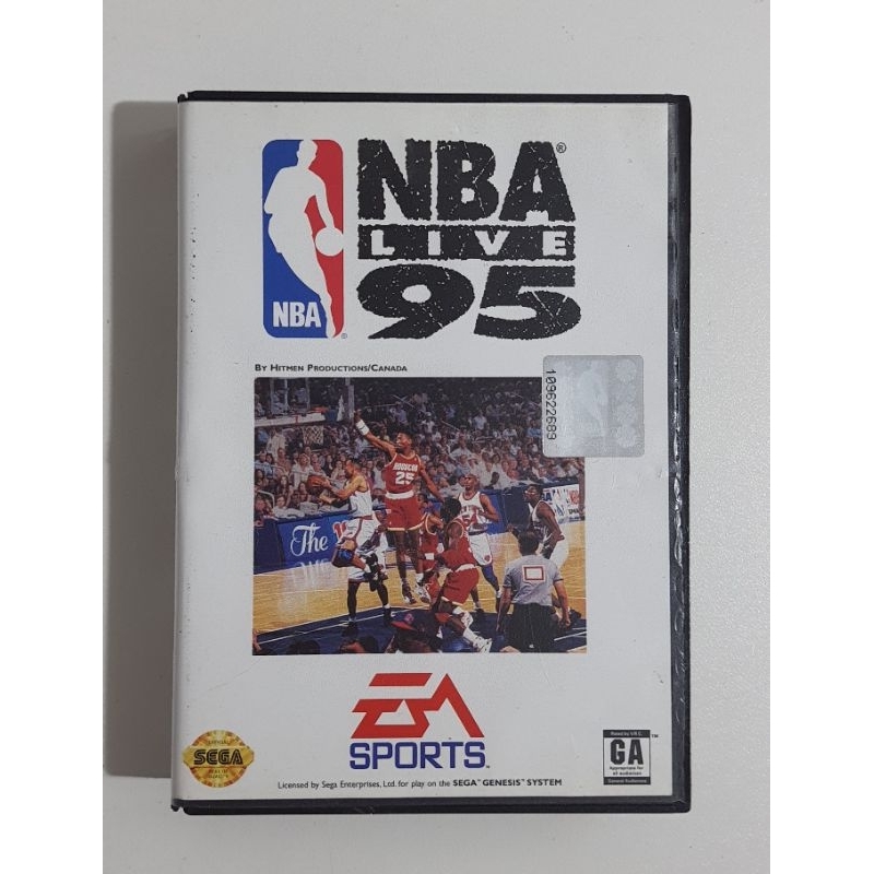 Jogo NBA Live 95 Mega Drive | Shopee Brasil