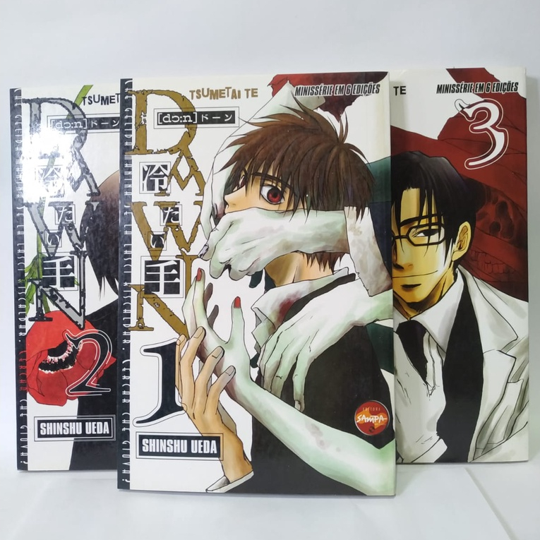 Dawn Tsumetaite vol. 1 ao 3 / Coleção mangá lote - Desconto no Preço