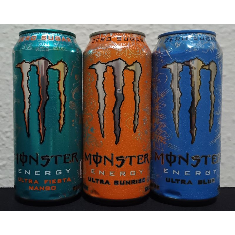 Pack Variado 3 Monster Energy Ultra 473ml | Shopee Brasil
