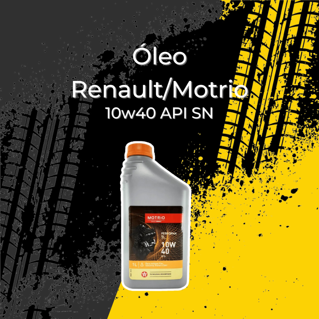 Óleo Lubrificante Renault/Motrio 10w40 API SN - Kit 4 L | Shopee Brasil