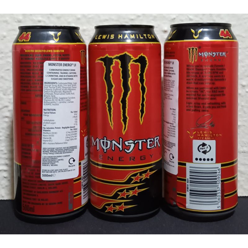 Monster Energy Lewis Hamilton 6 Estrelas 500ml - Escorrega o Preço