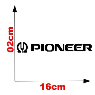 adesivo pioneer som automotivo | Shopee Brasil