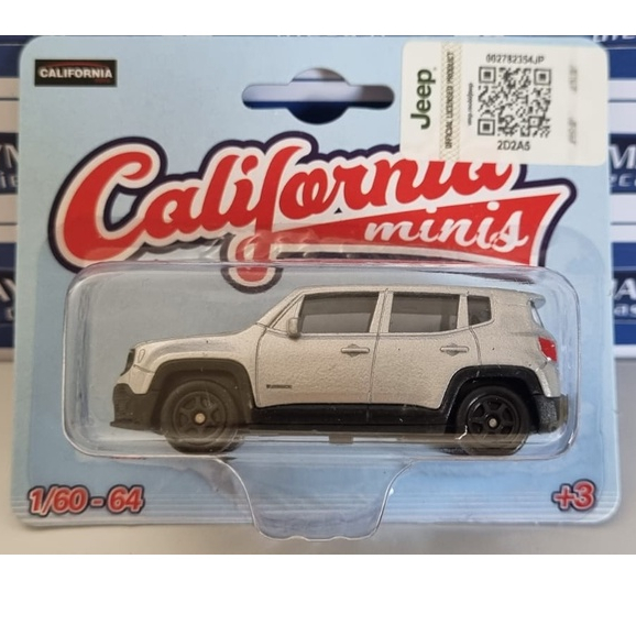 Jeep Renegade Prata - California Minis | Shopee Brasil