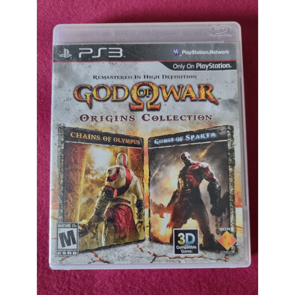 Jogo PS3 God of War Origins Collection Mídia Física Original Impecável ...