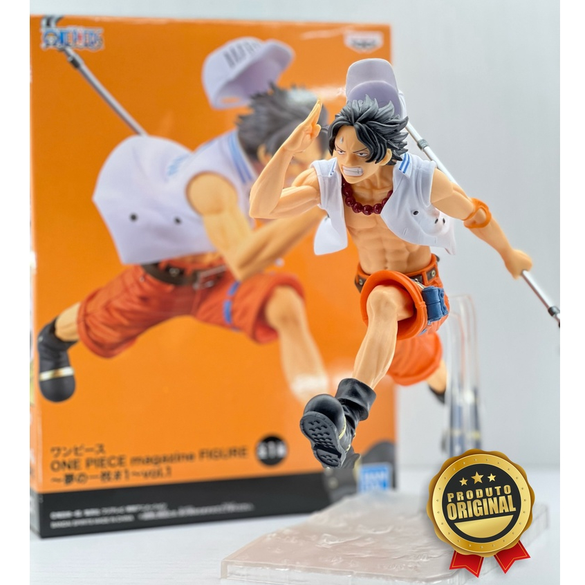 Action Figure Ace One Piece Magazine Figure #1 - Bandai Banpresto ...
