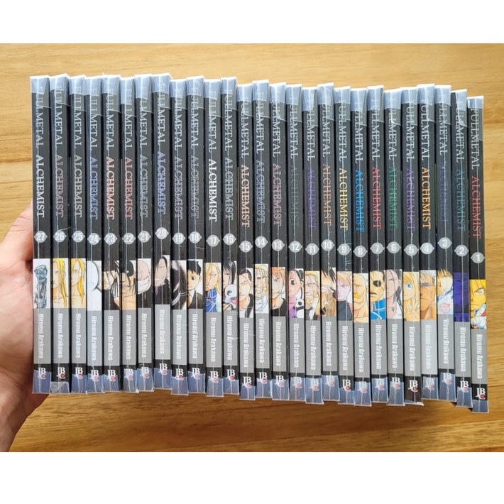 Fullmetal Alchemist 1 ao 27 - Coleção Mangá Completo - Escorrega o Preço