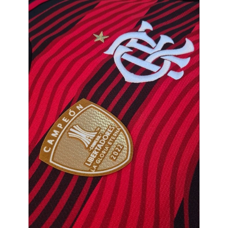 Patch Campeão Libertadores da América 2022 Personalização Flamengo ...