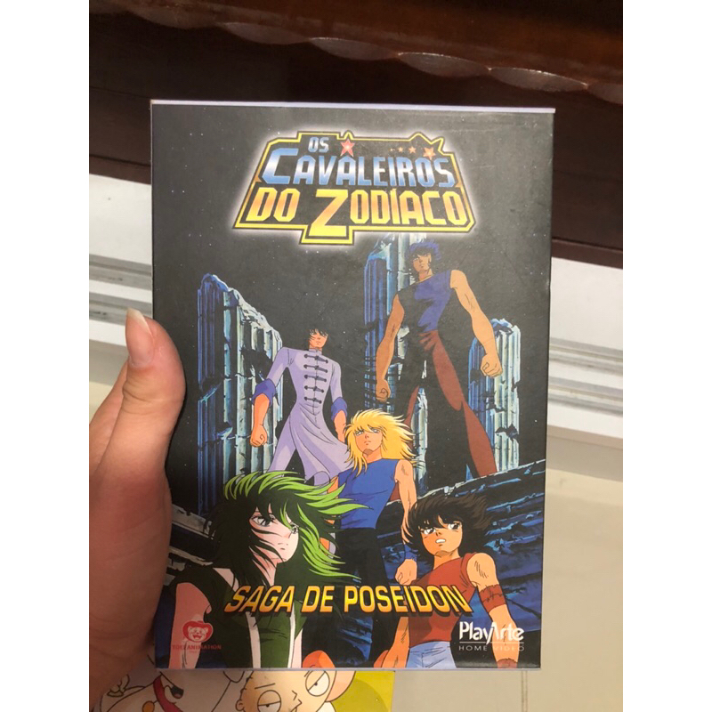 Dvd Box Os Cavaleiros do Zodíaco The Lost Canvas A Saga de Hades Volume 4 5 6 Original ...