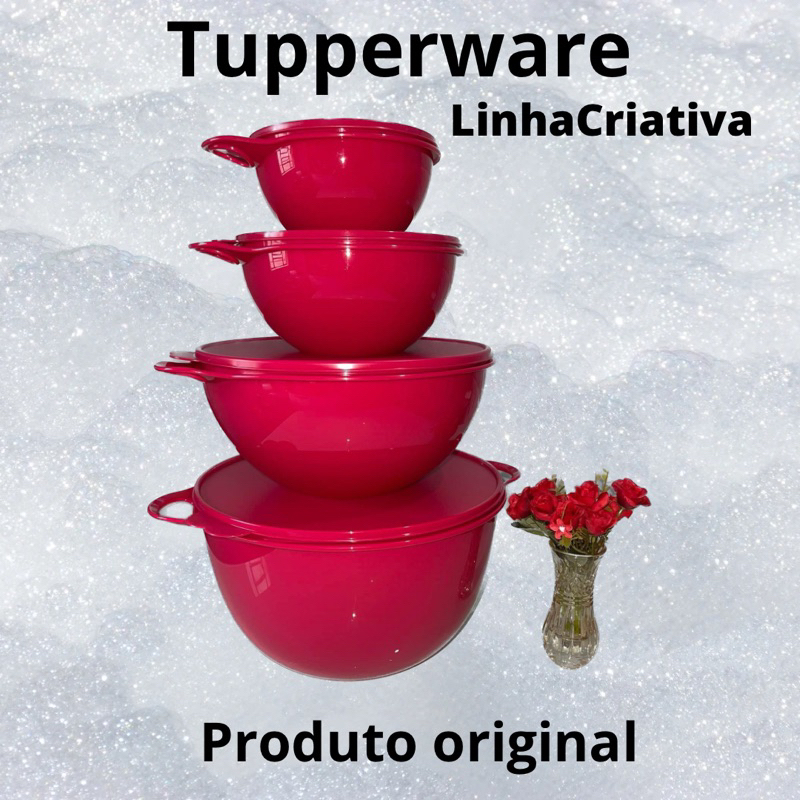 Tupperware tigelas criativas | Shopee Brasil