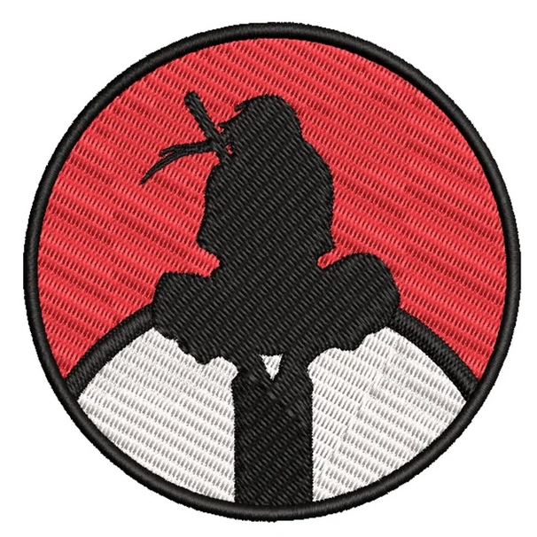 Patch bordado naruto itachi uchiha termocolante | Shopee Brasil