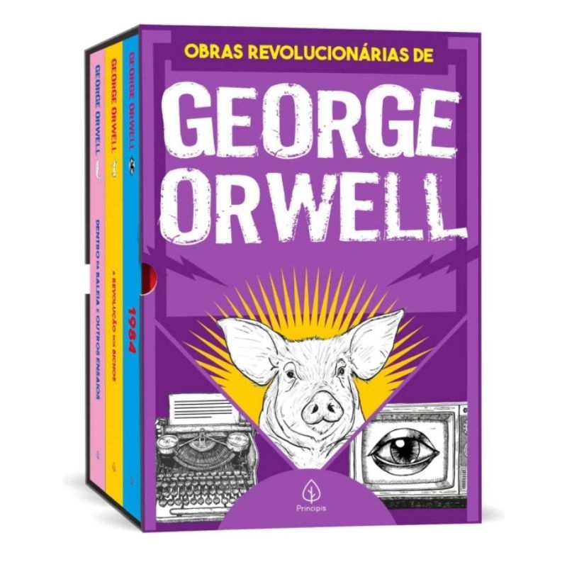 Box George Orwell com 3 livros | Shopee Brasil