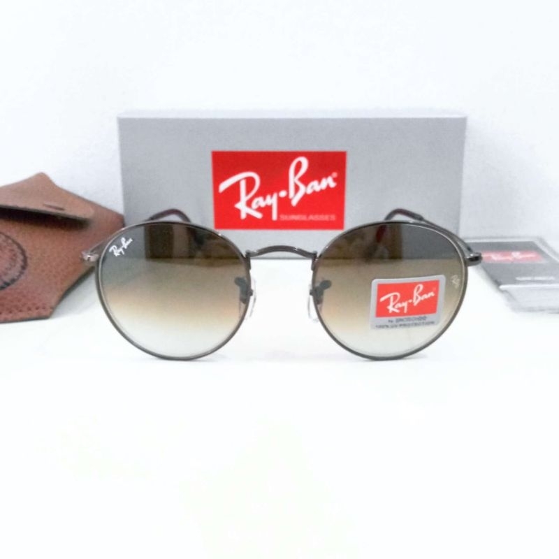 óculos de sol Ray ban Round metal 3447 redondo unissex 12 cores ...
