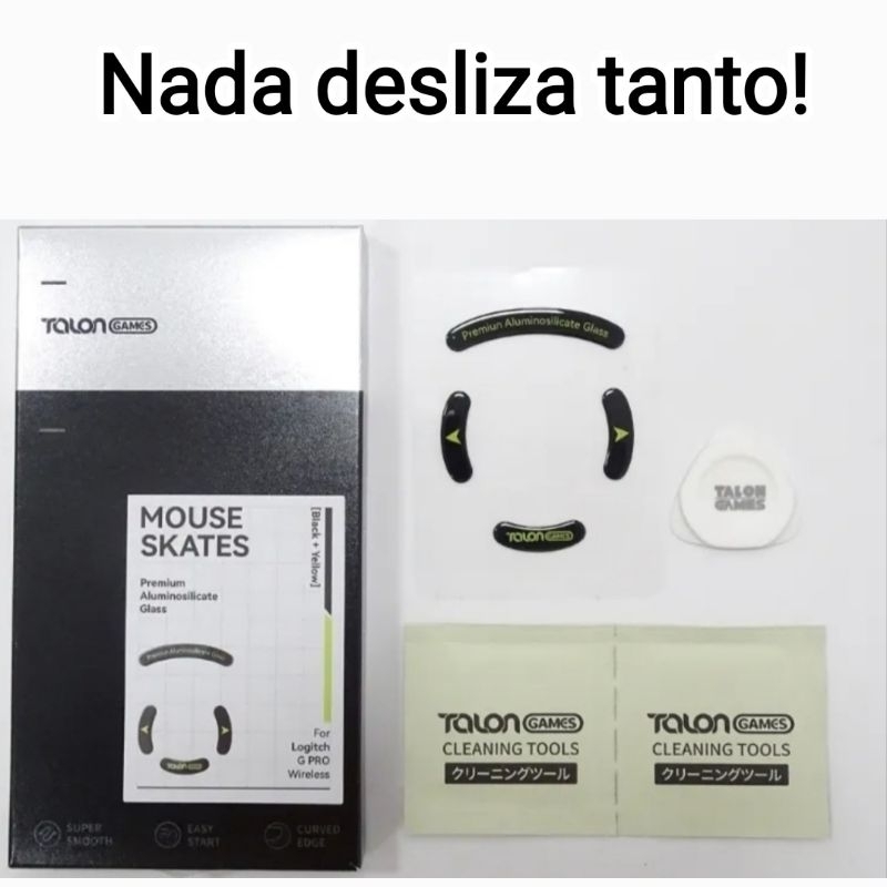 Mousefeet De Vidro Aluminossilicato Logitech G Pro Wireless - DESLIZA ...