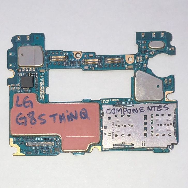 Placa para retirada de componentes - LG G8s Thinq | Shopee Brasil