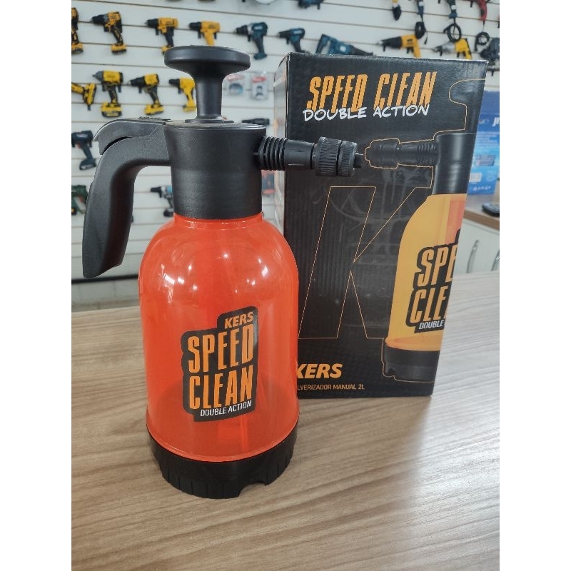 SPEED CLEAN - Pulverizador Double Action Kers - Melhora o Preço
