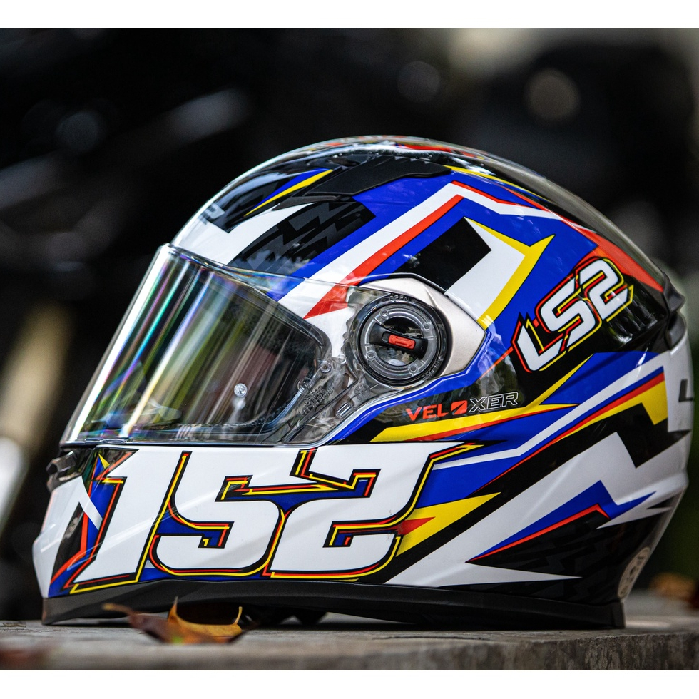 Capacete Ls2 Classic Ff358 Veloxer Branco | Shopee Brasil