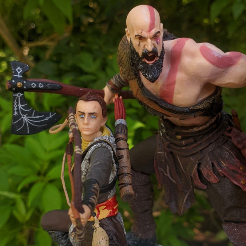 Atreus God Of War Action Figure Boneco Colecionável Estatueta Estátua ...