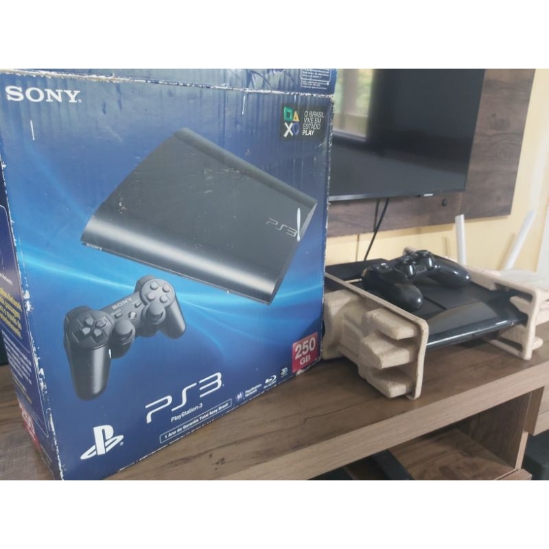 Console Playstation 3 Super Slim 250gb PS3 - Desconto no Preço