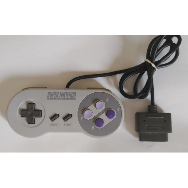 Controle Super Nintendo Original | Shopee Brasil