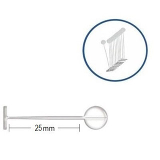 Fix Pin Antifurto Pino Tag - 5000 Pinos - 25mm | Shopee Brasil