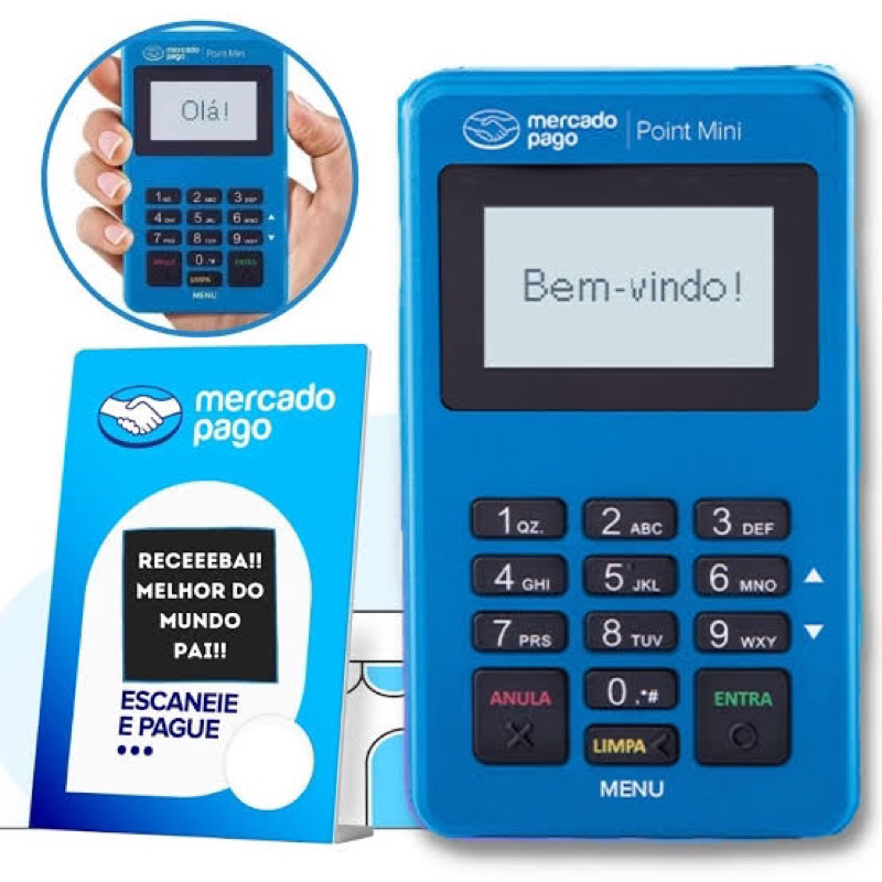 Maquina Mini Point mi ni zinha N- F- C PROMOÇÃO | Shopee Brasil