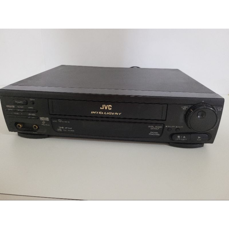 Video Cassete Jvc Hr-fc100u Único Vhsc + Vhs Seminovo - Escorrega o Preço