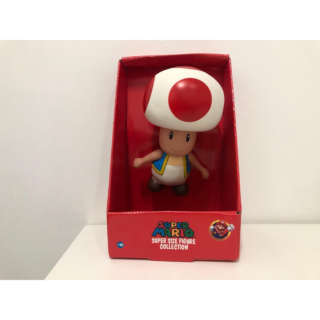 Boneco Toad Super Mario Cogumelo Action Figure - Novo | Shopee Brasil