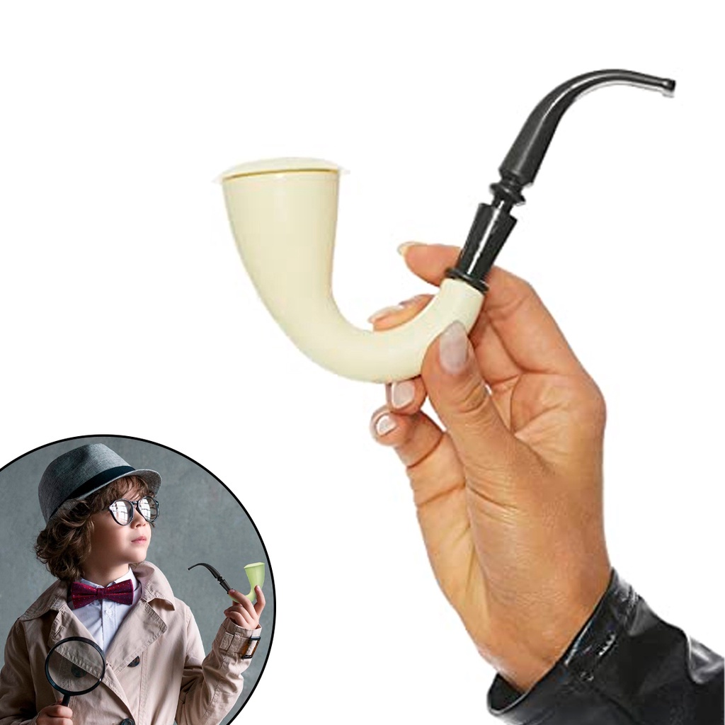 Acessório Cachimbo de Detetive Sherlock Holmes Para Festas | Shopee Brasil