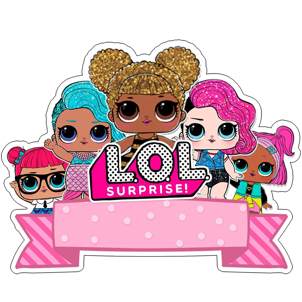Topper de bolo LOL | Shopee Brasil