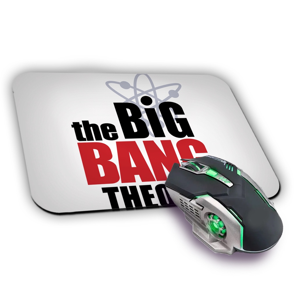 Mousepad Premium Geek Nerd The Big Theory Serie 22x18cm | Shopee Brasil