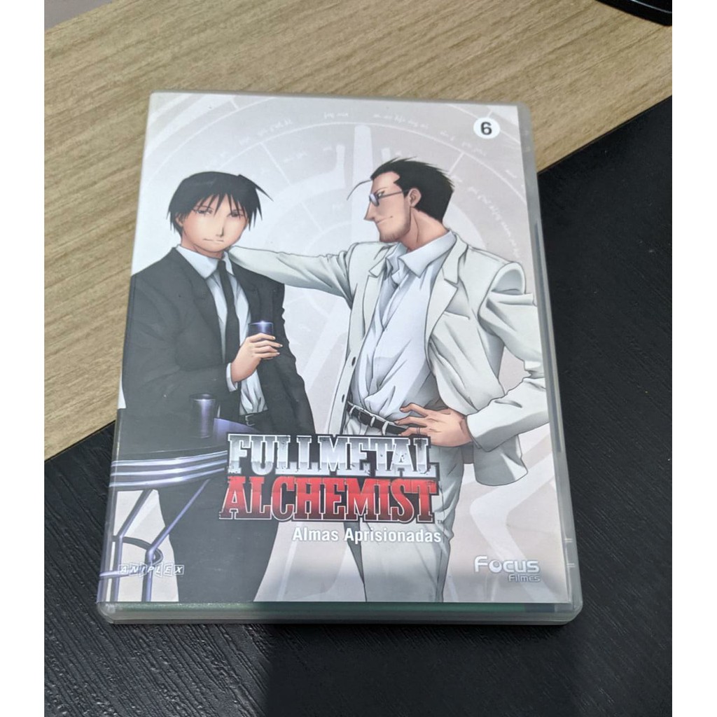 DVD Fullmetal Alchemist - Vol. 6 | Shopee Brasil