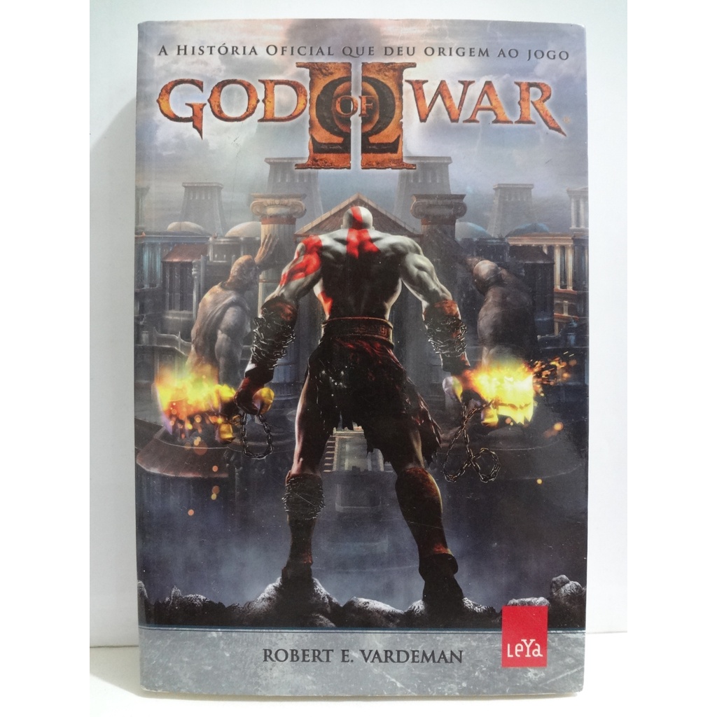 Livro God Of War Robert Vardeman História Oficial Que Deu Origem ao ...
