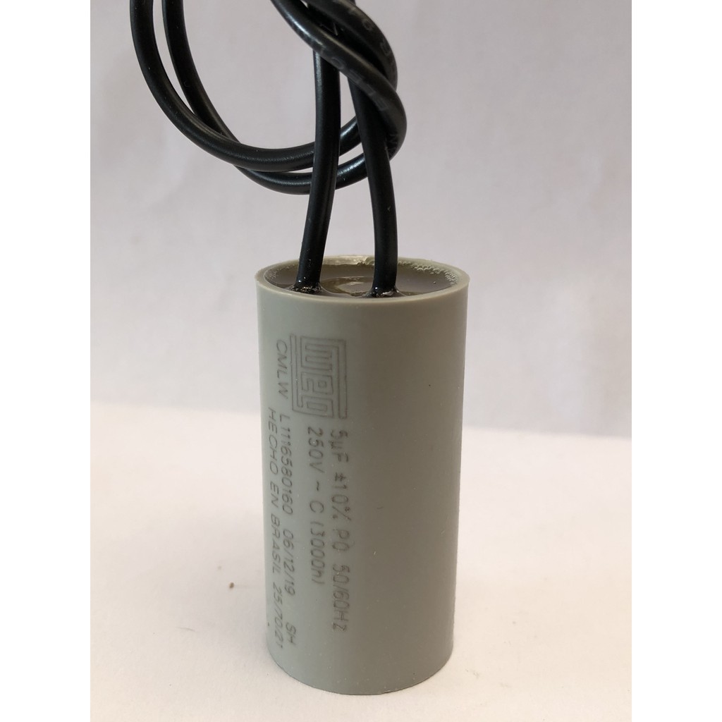 Capacitor Permanente 5uf-250v WEG | Shopee Brasil