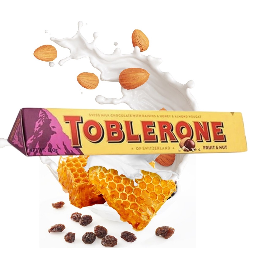 Toblerone Fruit Nut 100g | Shopee Brasil